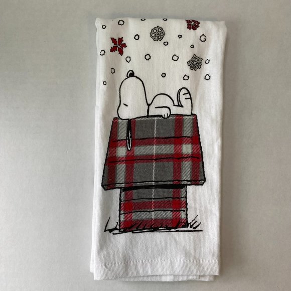 Peanuts | Kitchen | Snoopy Peanuts Kitchen Towel Holiday Theme | Poshmark